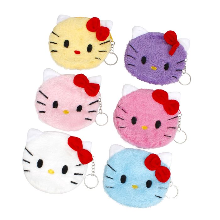 hello kitty plush keyring
