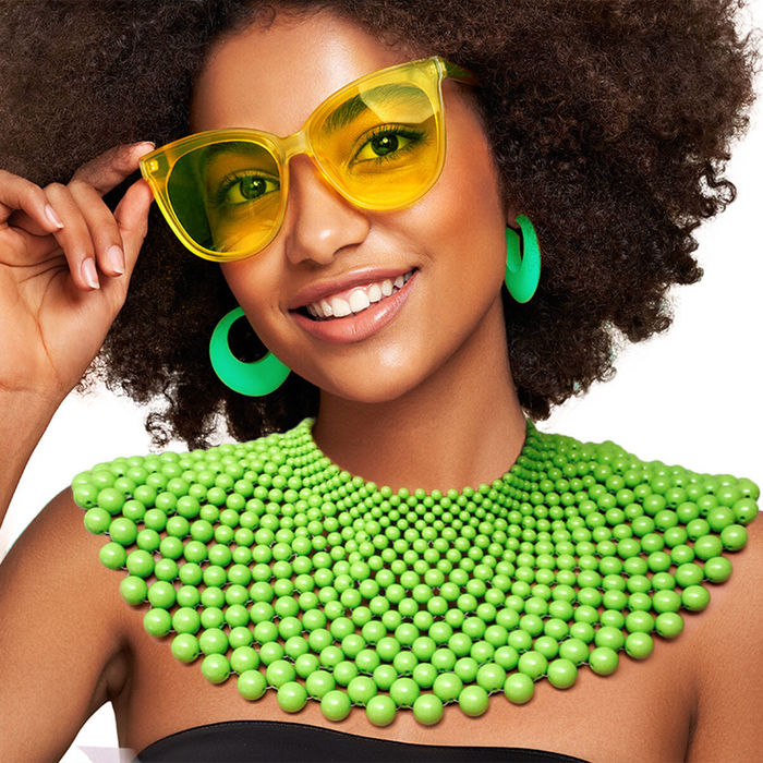 Lime necklace store